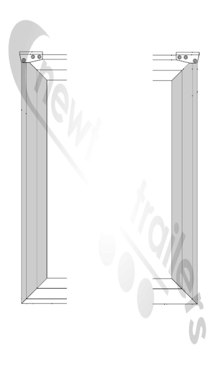 F-110731300 STAS Watertight Rear Door Side Profile Left / Right (UK NS ...