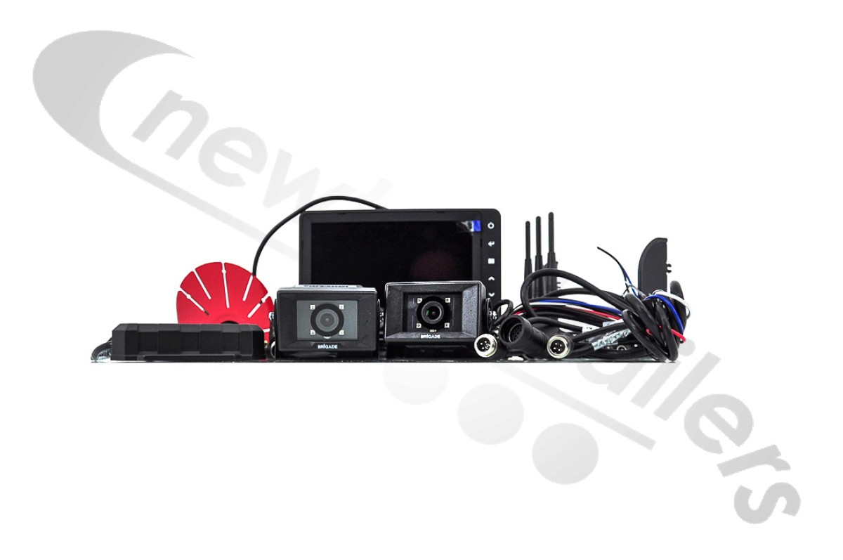 5611A, 5466A, 7089, 7088 Brigade - 7 Inch Split Screen Monitor - 2 ...