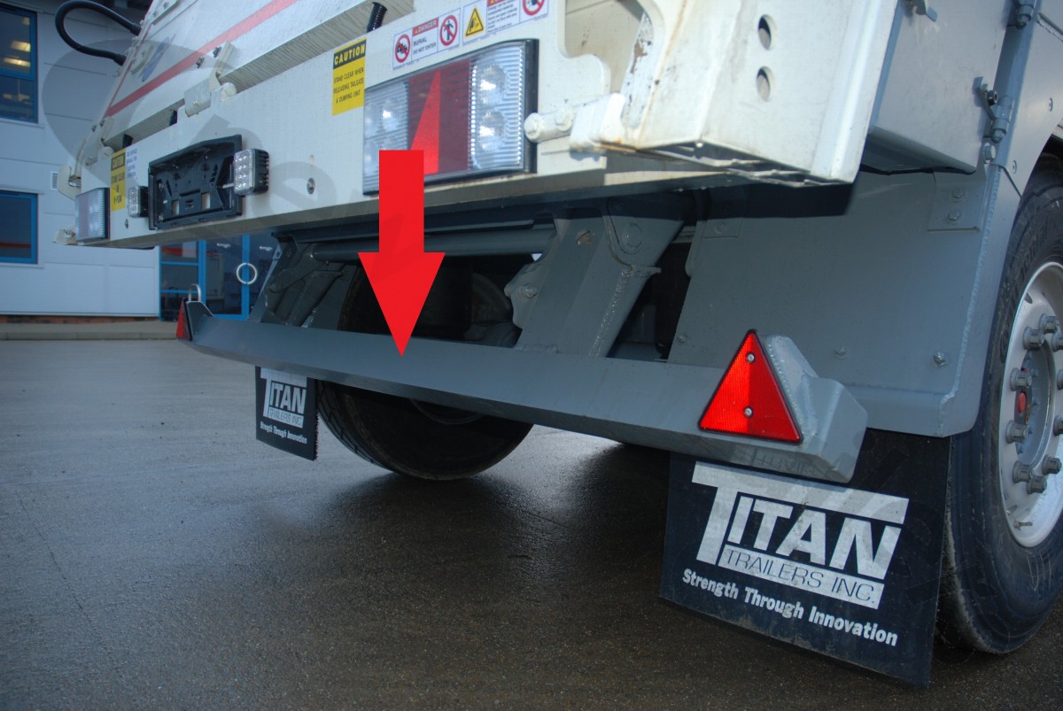 50WF0127_01-B TITAN Bumper or Under Run Bar Flip Up Bumper Assembly for ...