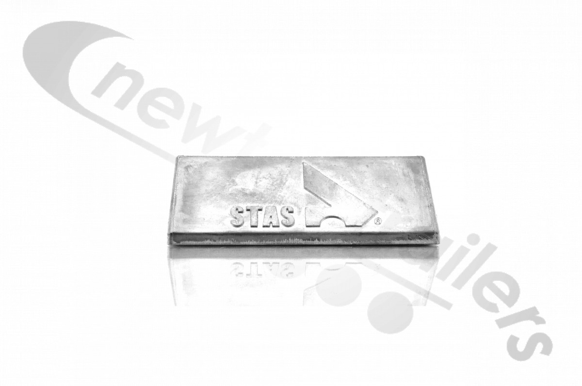 E-11593 STAS Plank or Slat End Cap Plug Aluminium 112mm Wide 21 Plank ...