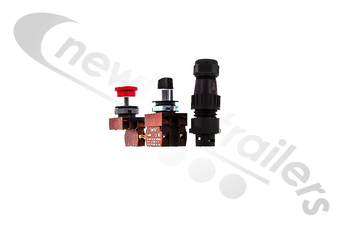 BDICO26029 Cargo Floor CF8 Operation Switch Set - Emergency Stop + 3 ...
