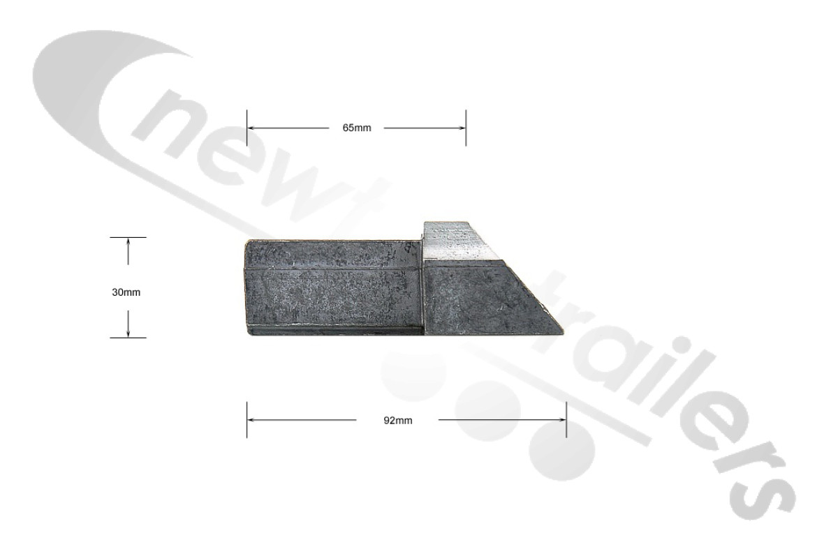 23x09467501/1x09489101 Keith Walking Floor® Plank Slat End Cap ...