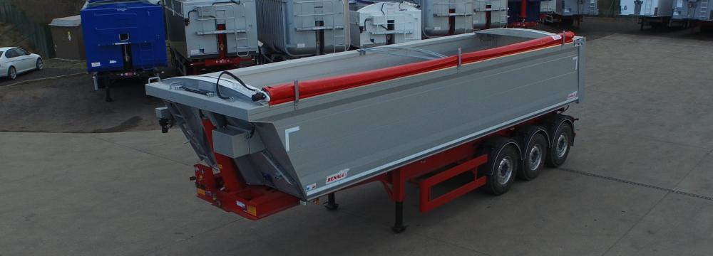 Alloy Body Tipping Trailer Hire