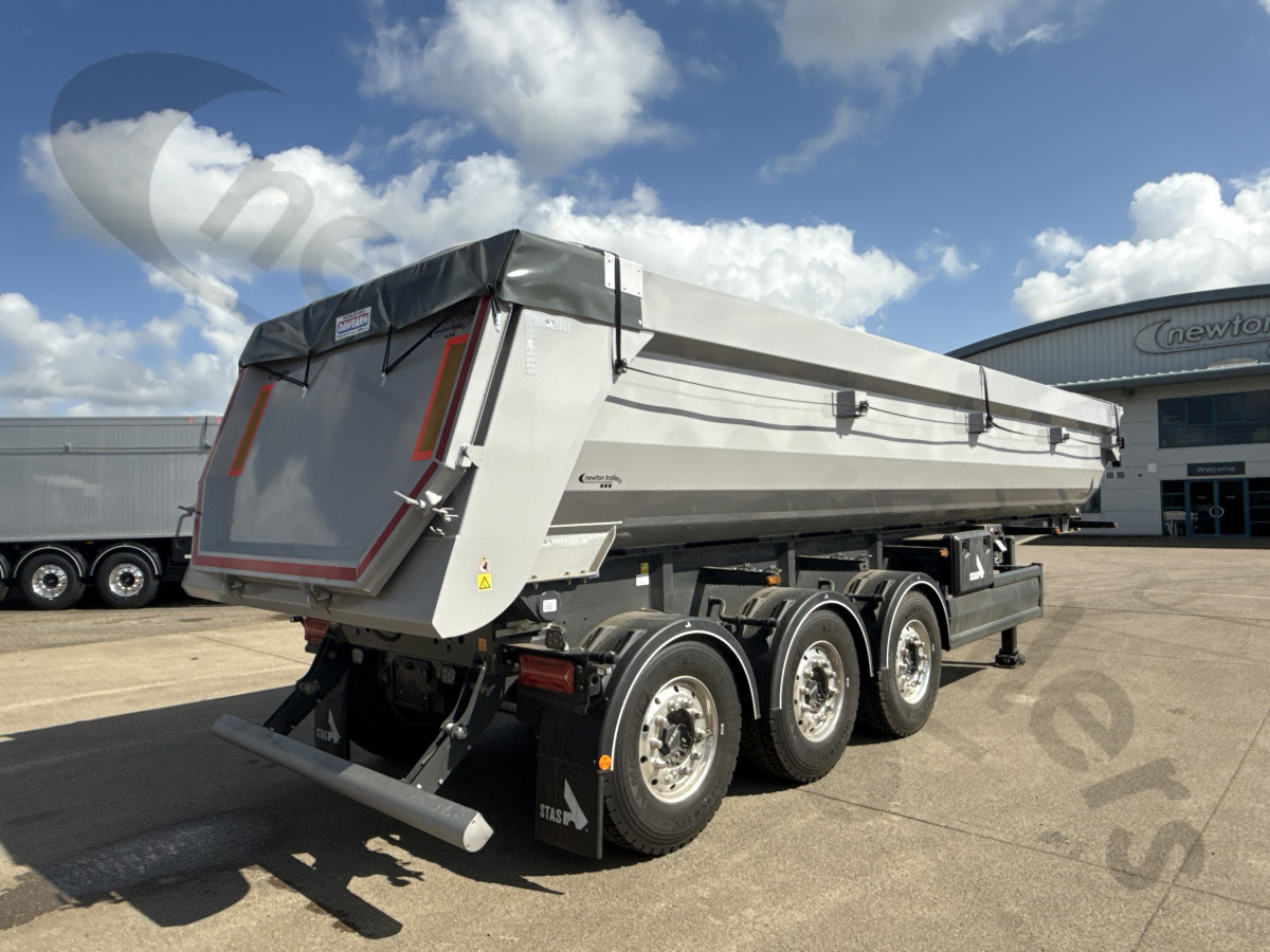 Hire New 2025 STAS Steel Body Aggregate Tipping Trailer